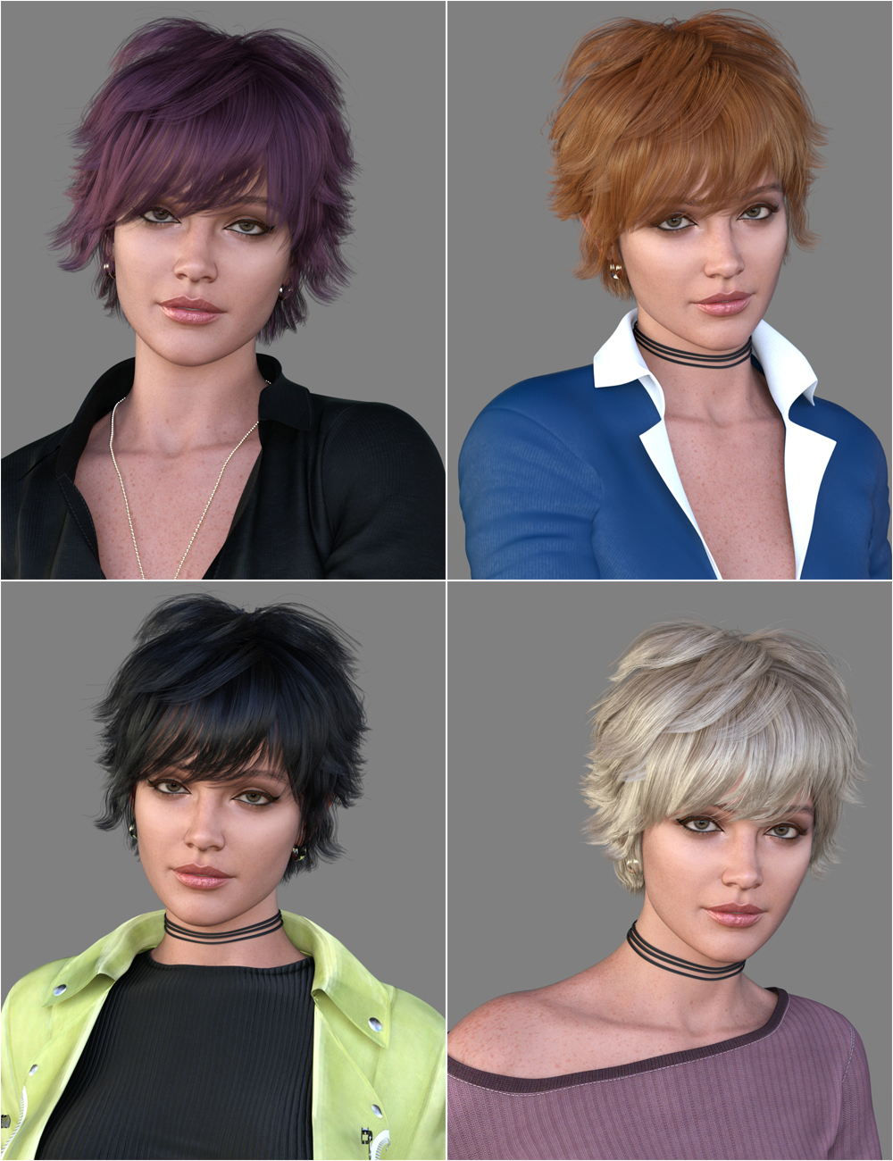 Denny Hair for Genesis 9 | Daz 3D