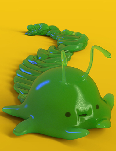 Kawaii Alien Slime | Daz 3D