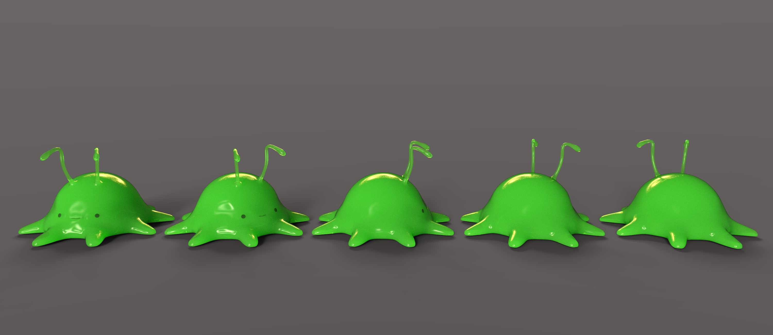 Kawaii Alien Slime | Daz 3D
