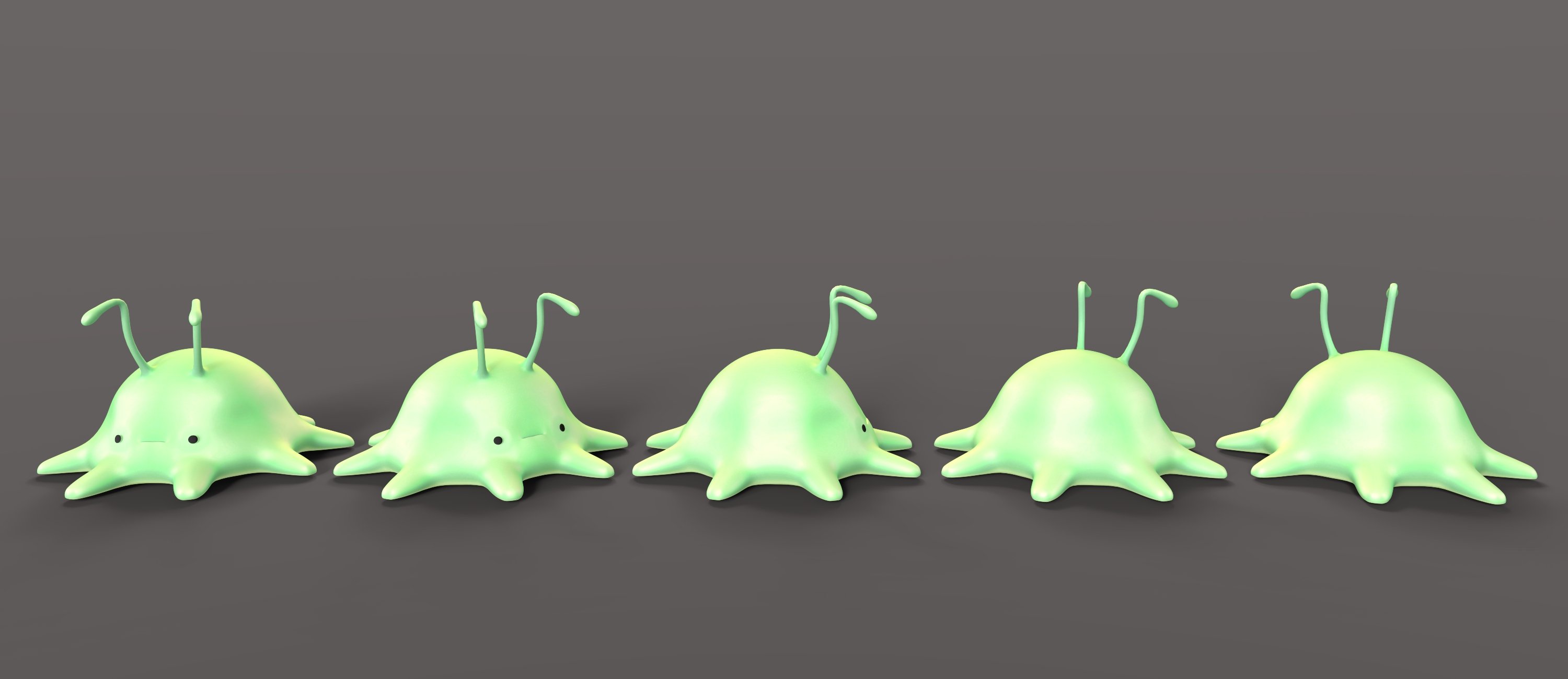 Kawaii Alien Slime | Daz 3D