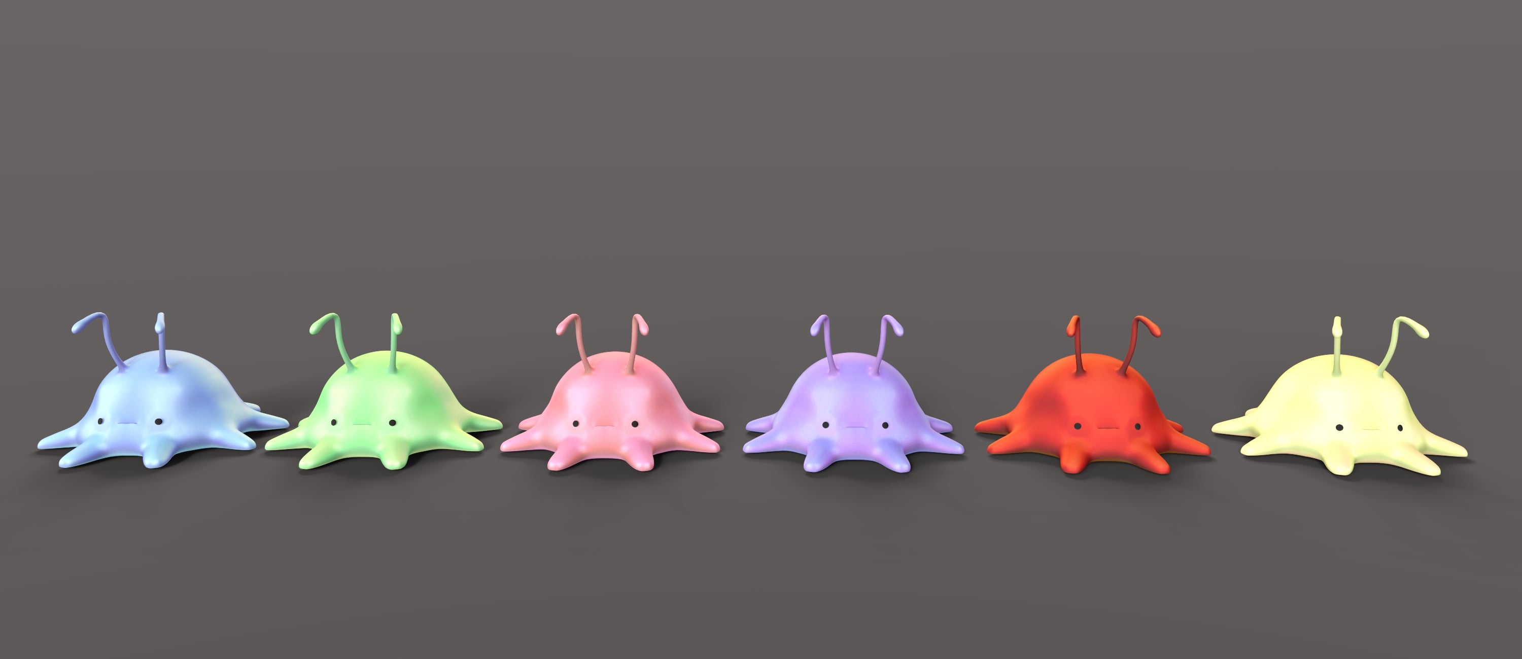 Kawaii Alien Slime | Daz 3D