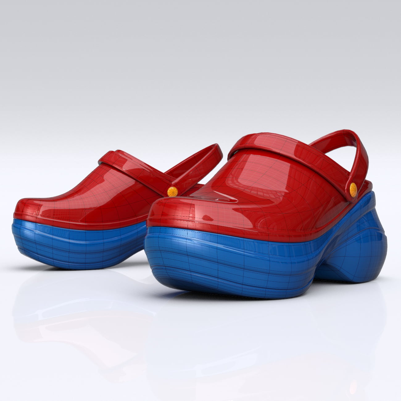 HL Foam Clogs for Genesis 9, 8, and 8.1 | Daz 3D