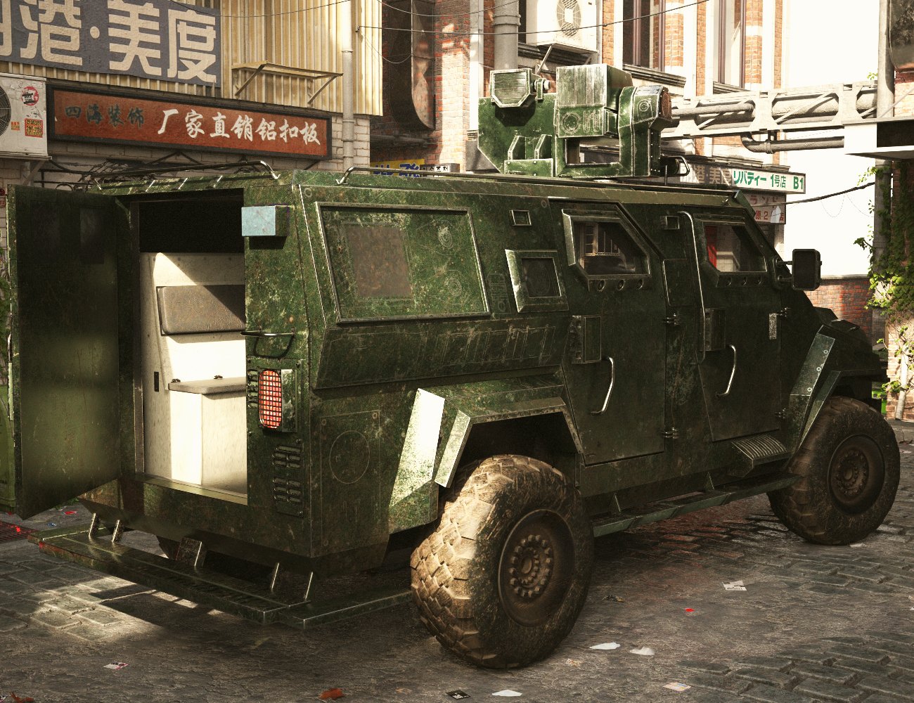 XI Armored Patrol Vehicle | Daz 3D