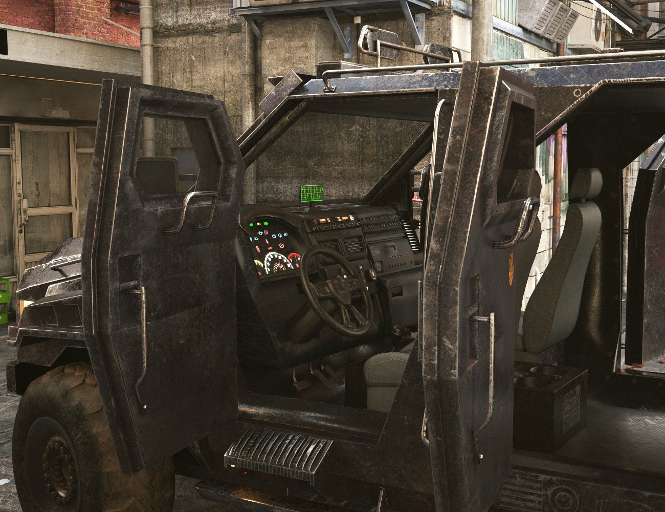 XI Armored Patrol Vehicle | Daz 3D