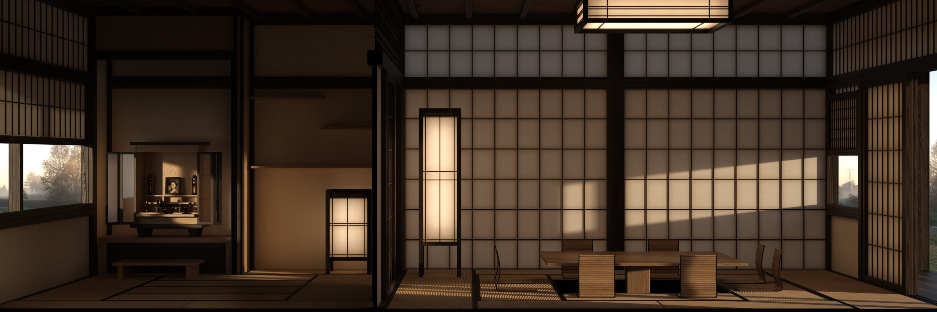 Japanese Style Tatami Room | Daz 3D