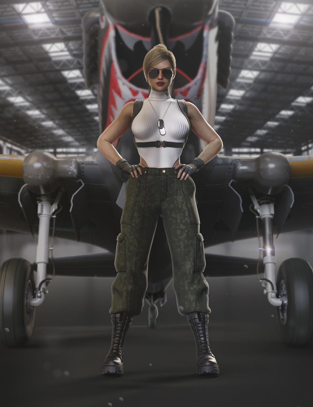AJC Delta Force Outfit for Genesis 9 | Daz 3D
