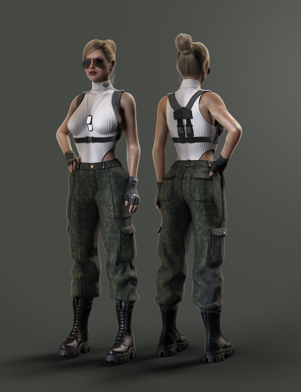 AJC Delta Force Outfit for Genesis 9 | Daz 3D