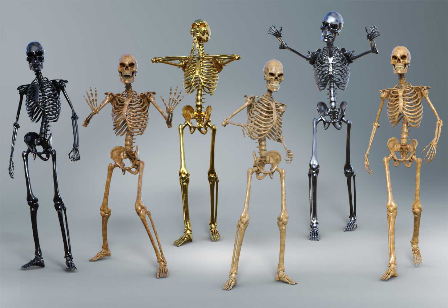 Midnight Bones for Genesis 9 | Daz 3D