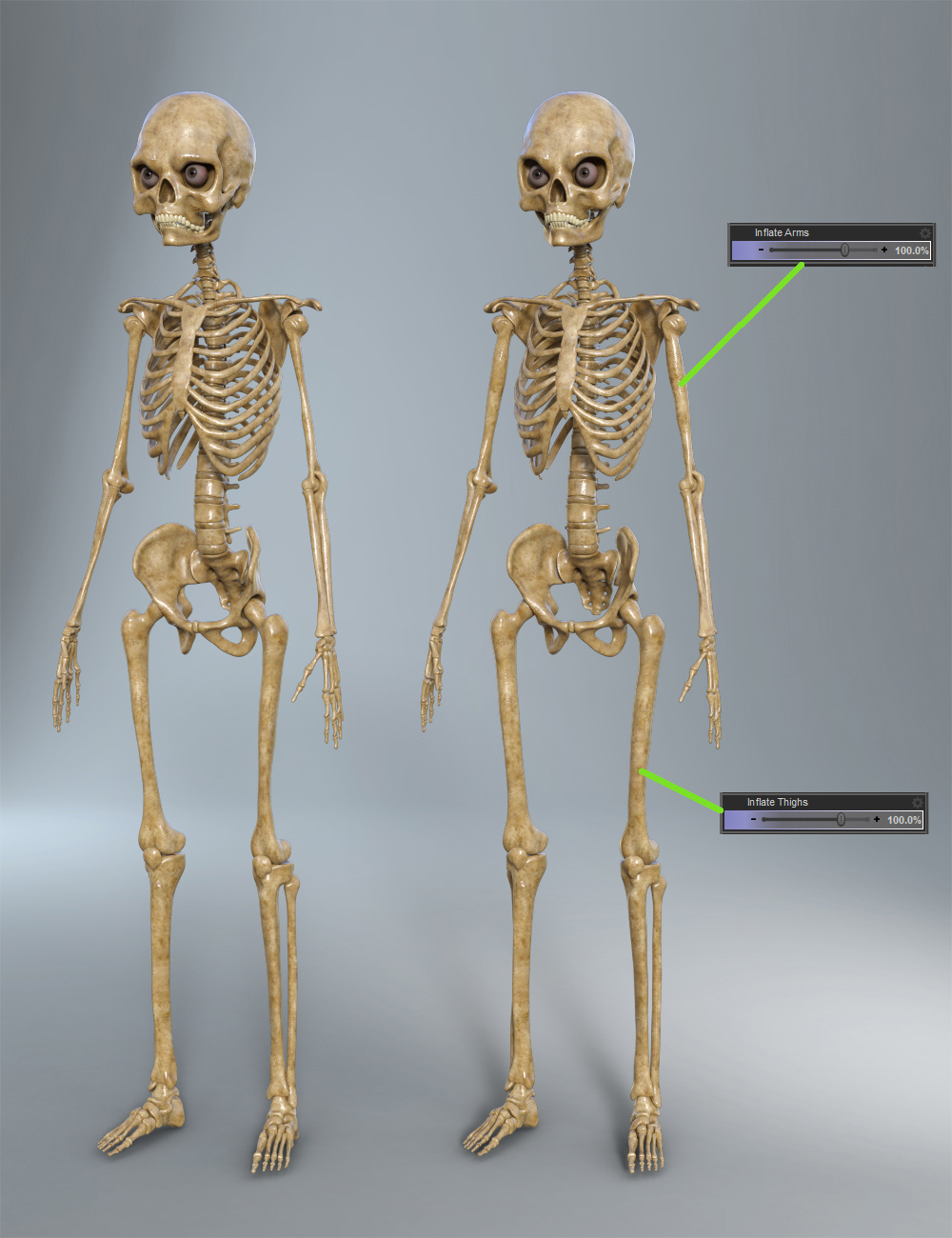 Midnight Bones for Genesis 9 | Daz 3D