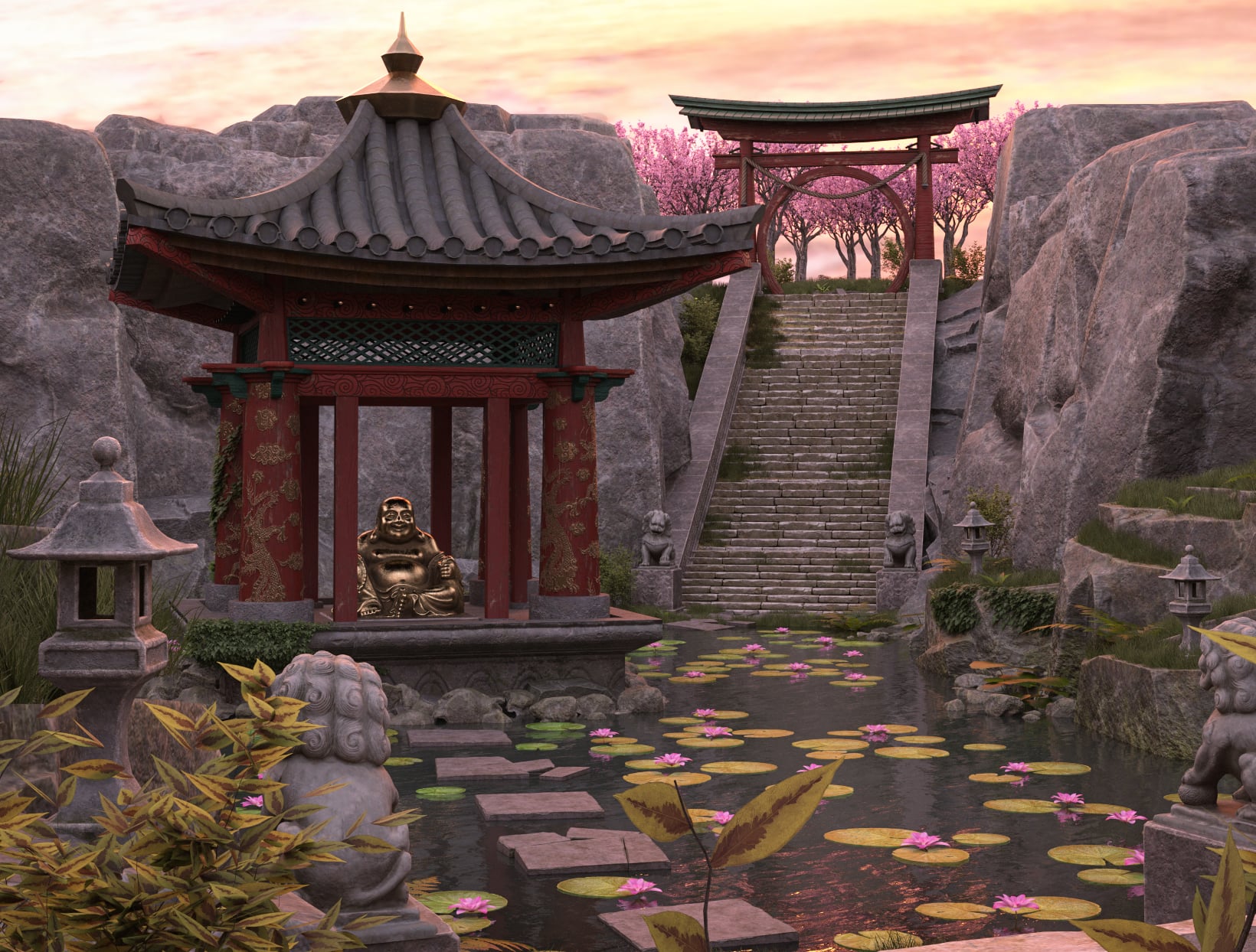 Asian Spirit | Daz 3D