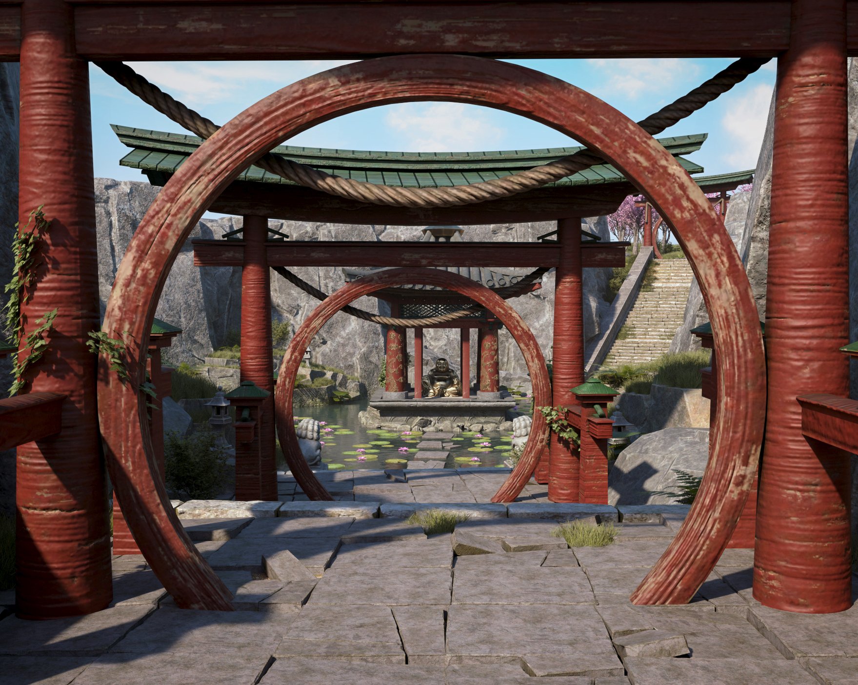 Asian Spirit Daz 3d