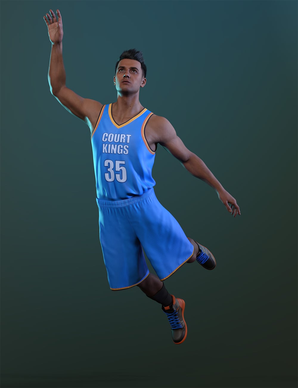 dForce Jump Tech Outfit for Genesis 9 | Daz 3D