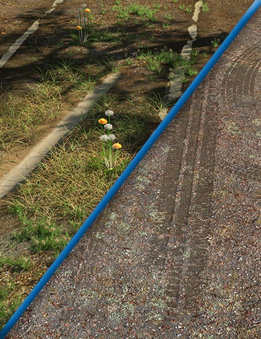 Tire Tracks and Road Rut Decals | Daz 3D