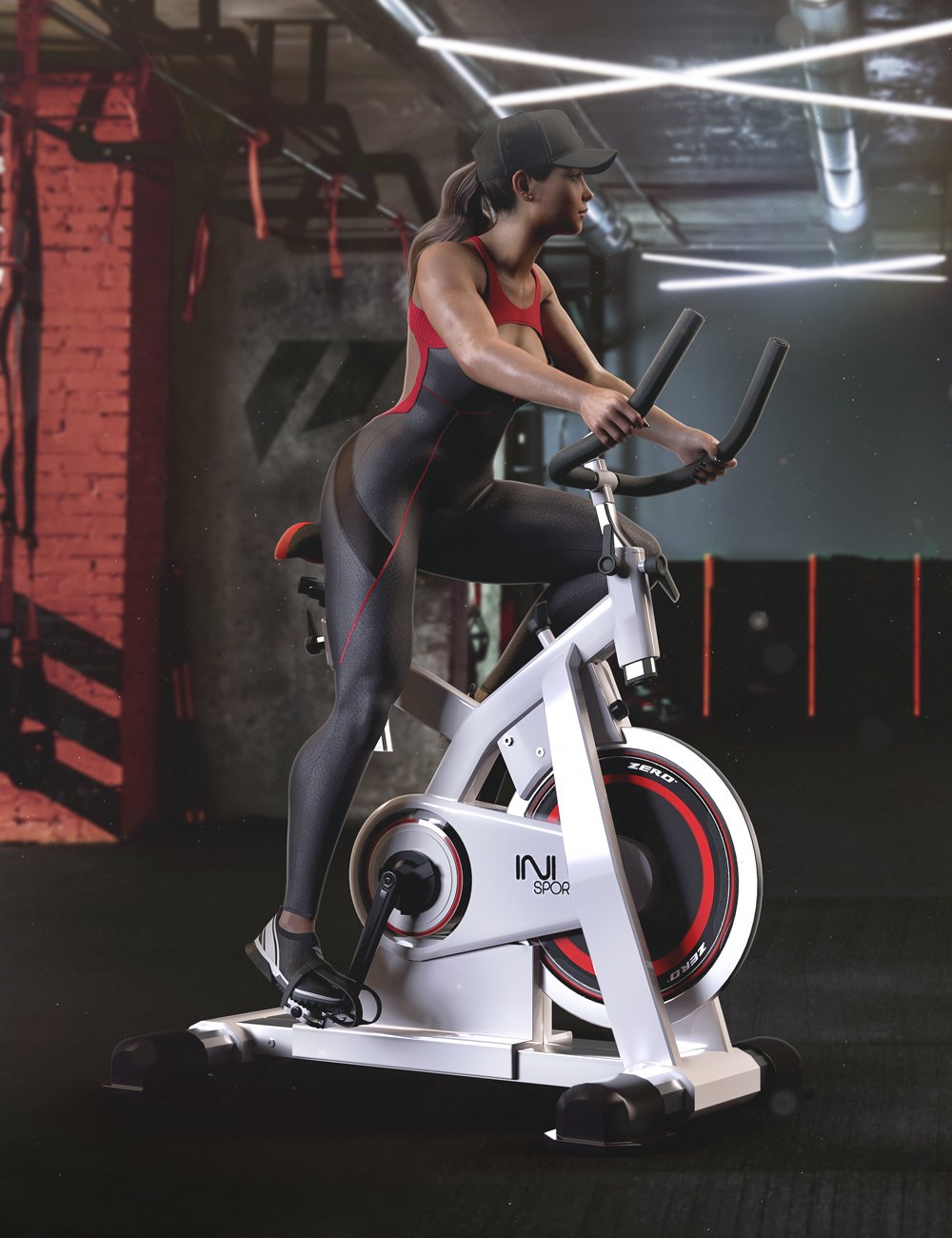 AJC Pulse Outfit for Genesis 9 | Daz 3D