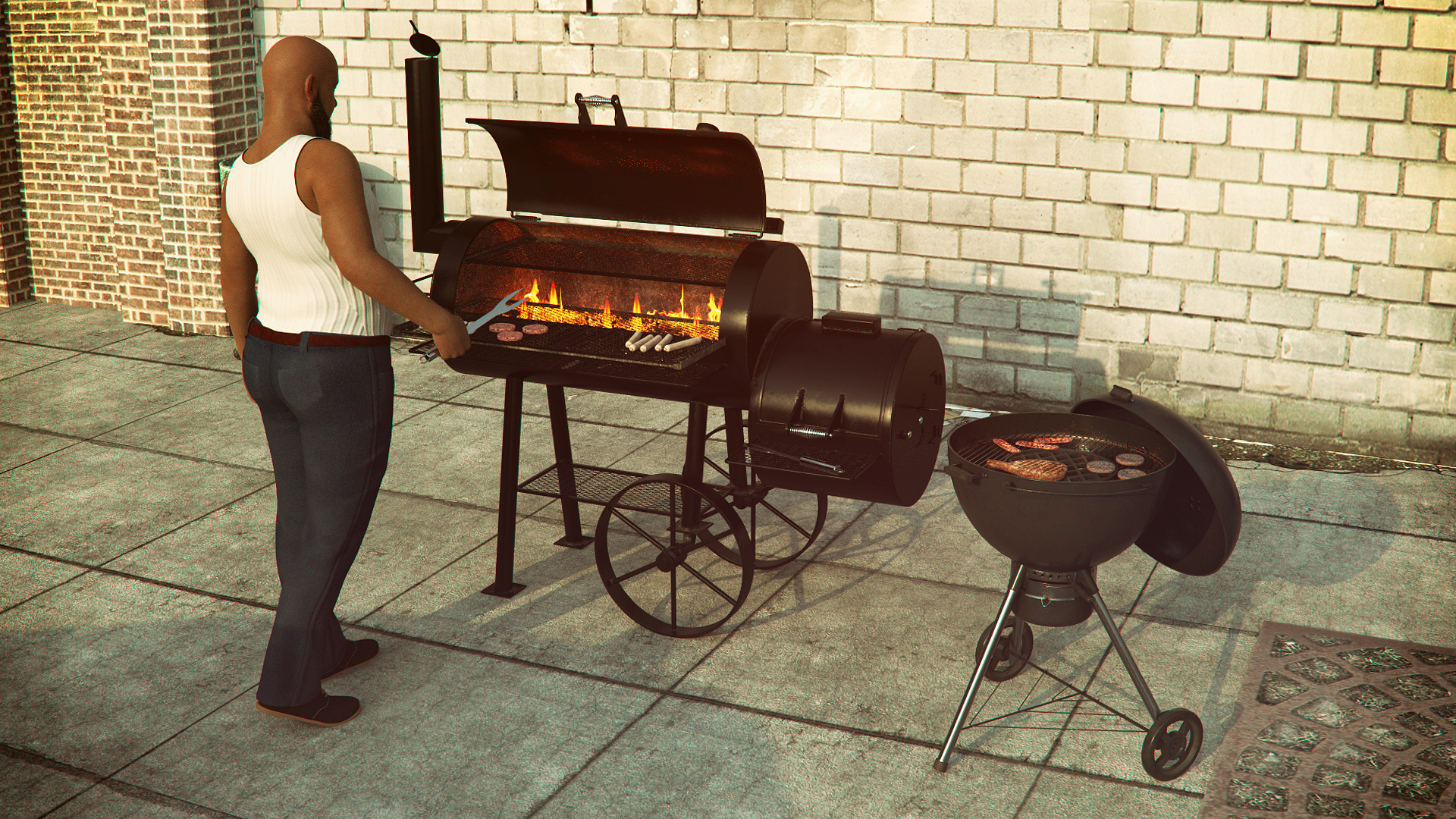 BBQ Props | Daz 3D