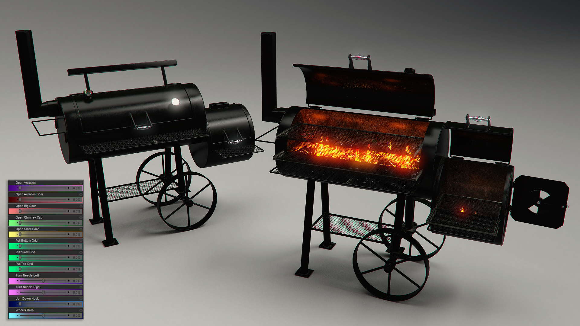 BBQ Props | Daz 3D
