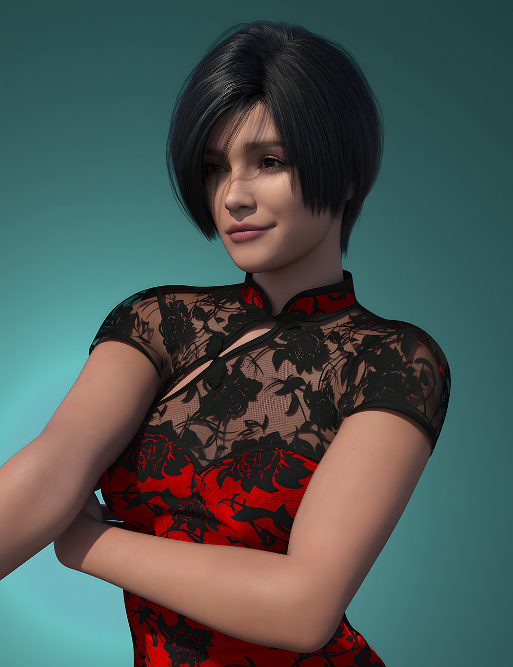 JL Hair Aida Hair for Genesis 9 | Daz 3D