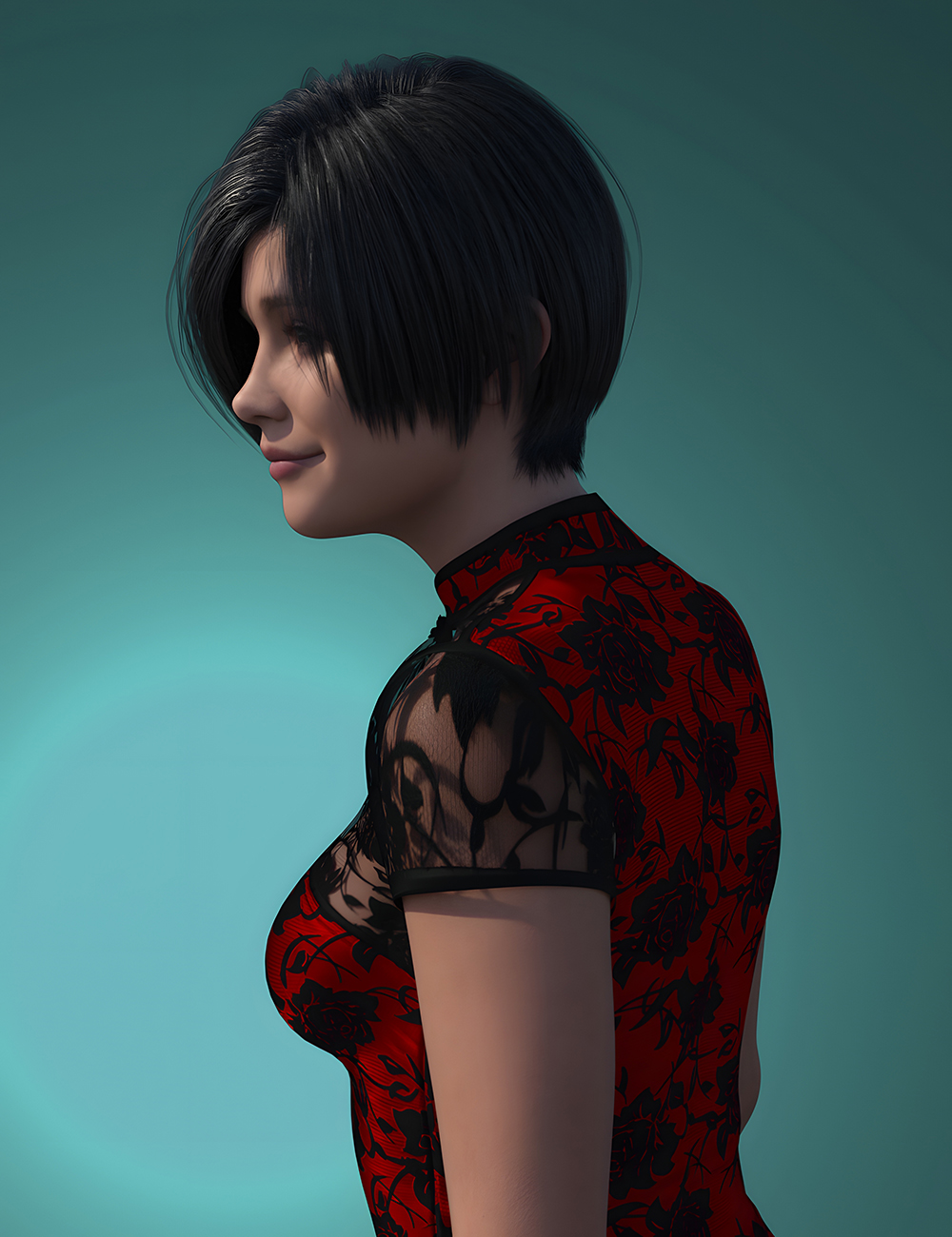 JL Hair Aida Hair for Genesis 9 | Daz 3D