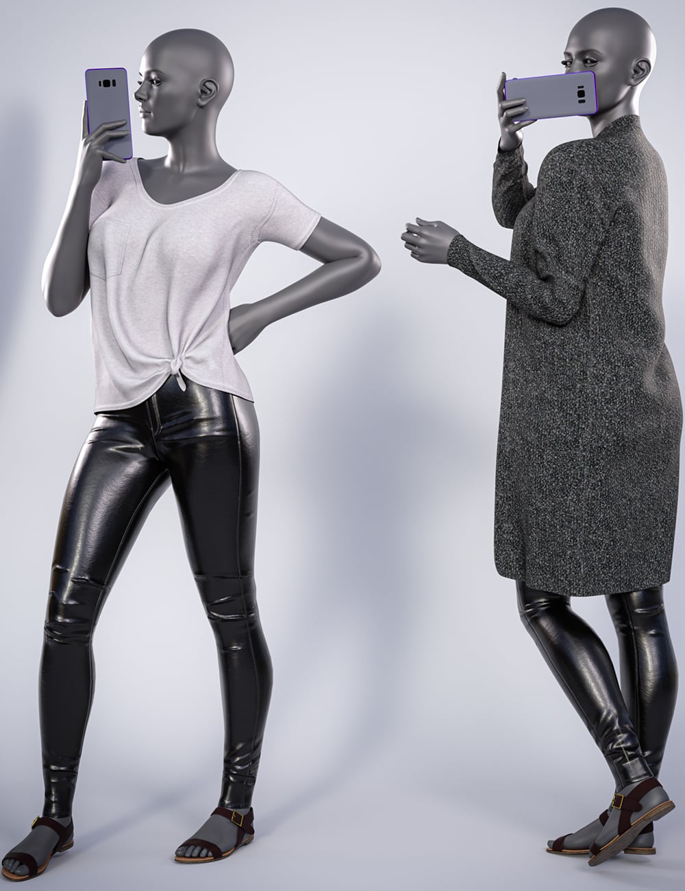 dForce Every Day Outfit Texture Add-On | Daz 3D