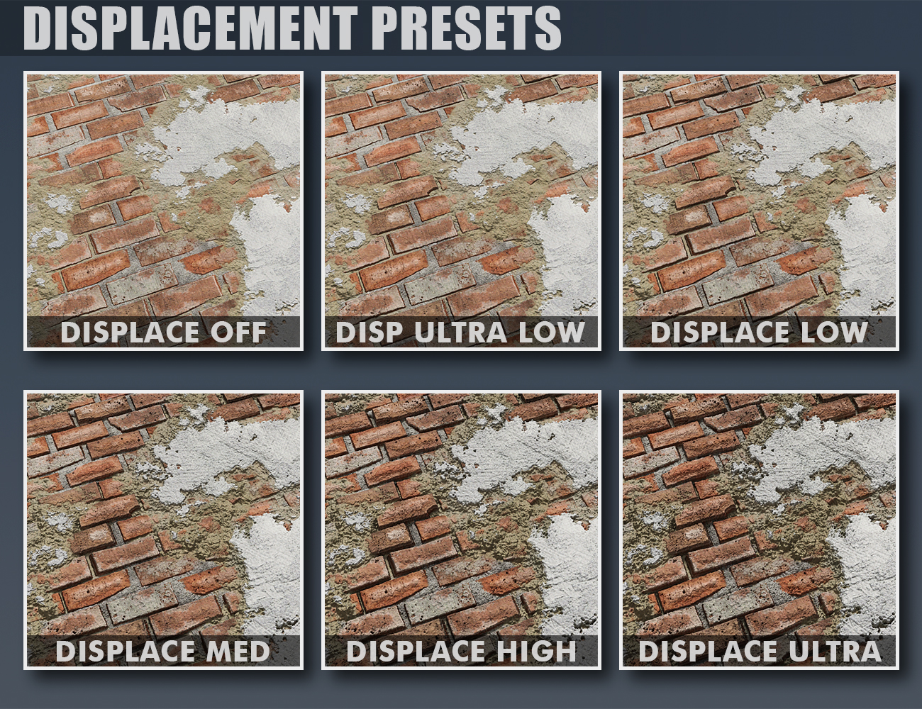 DD PBR Brick Wall Shaders for Iray Vol 3 | Daz 3D
