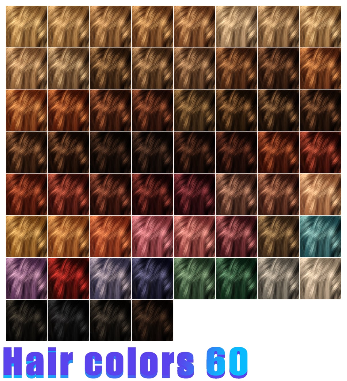 FE Teddy Hair for Genesis 9 | Daz 3D