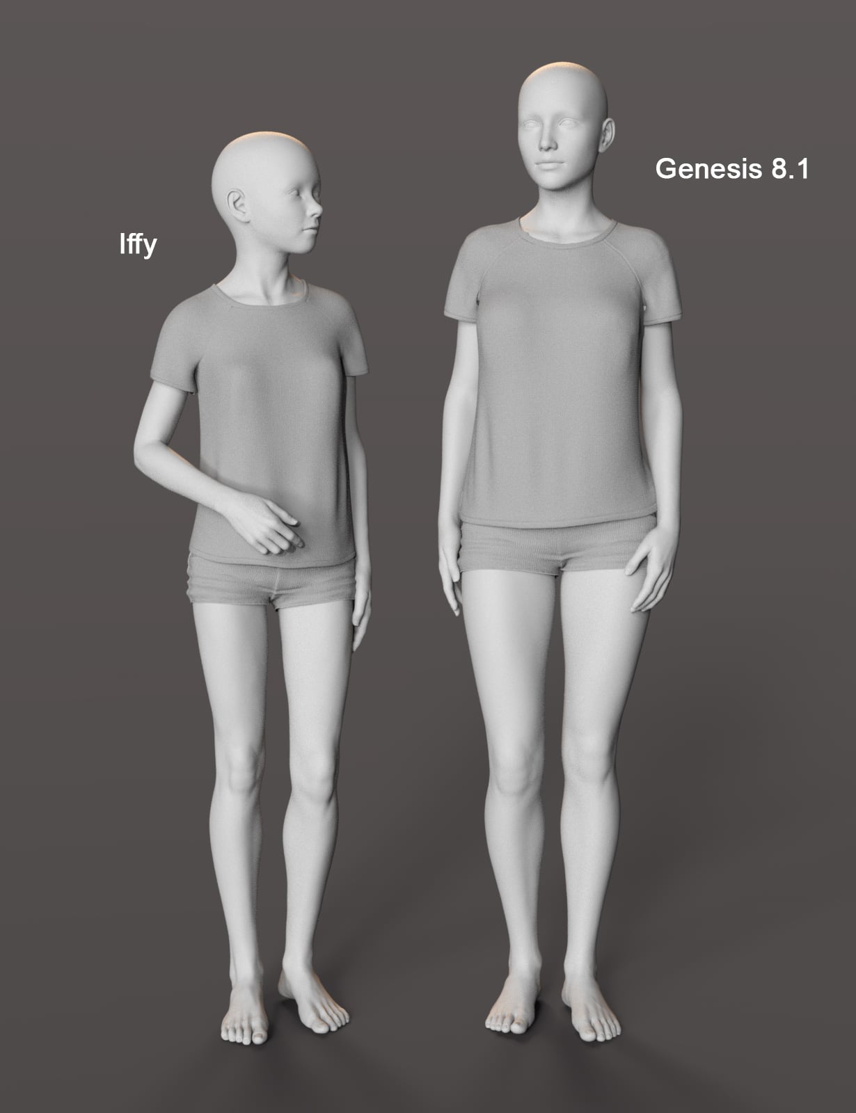 Teen Iffy for Genesis 8.1 Female | Daz 3D