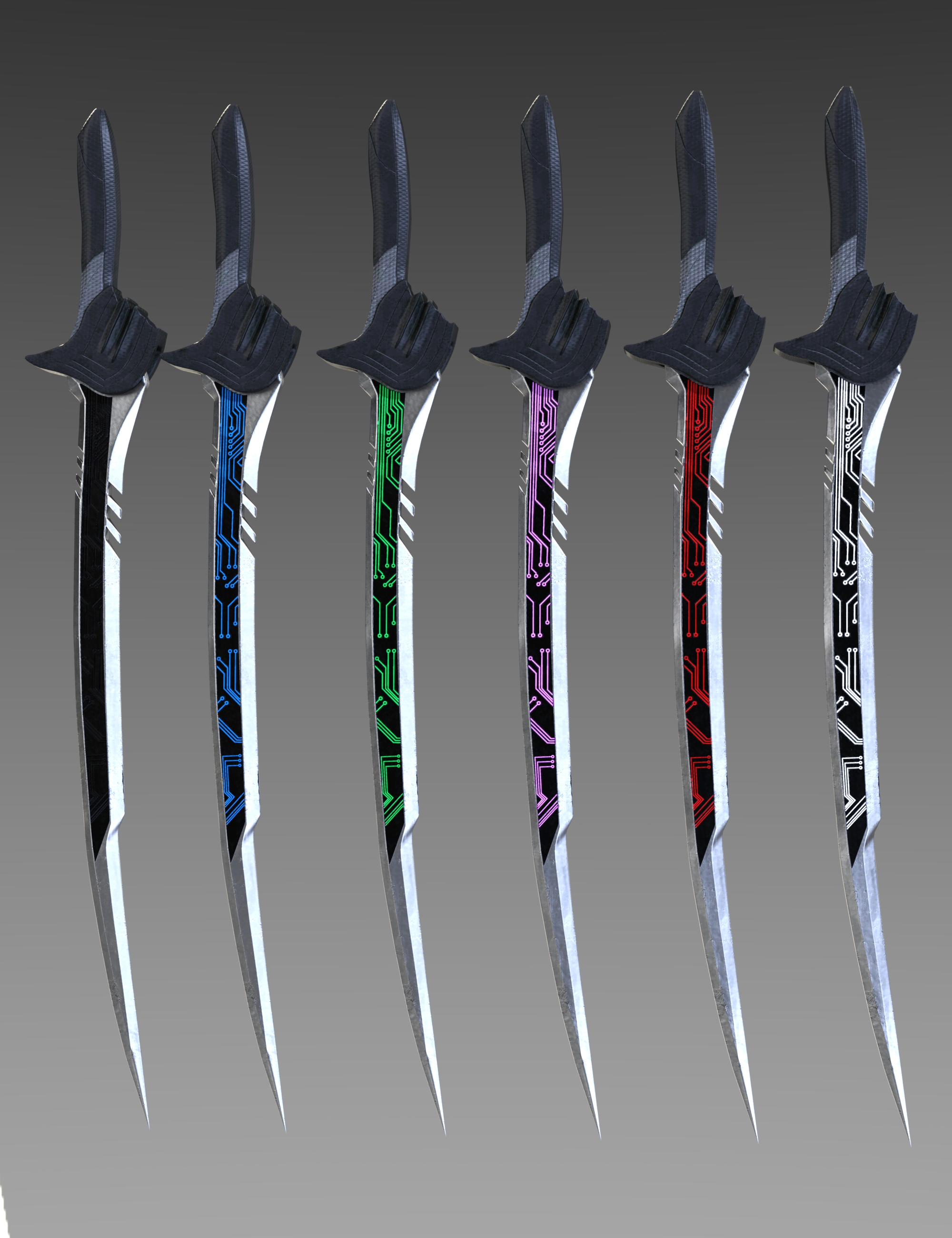 Akita Weapons Collection | Daz 3D