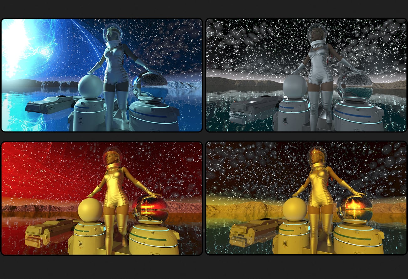 Cosmic Horizons 8k HDRIs | Daz 3D