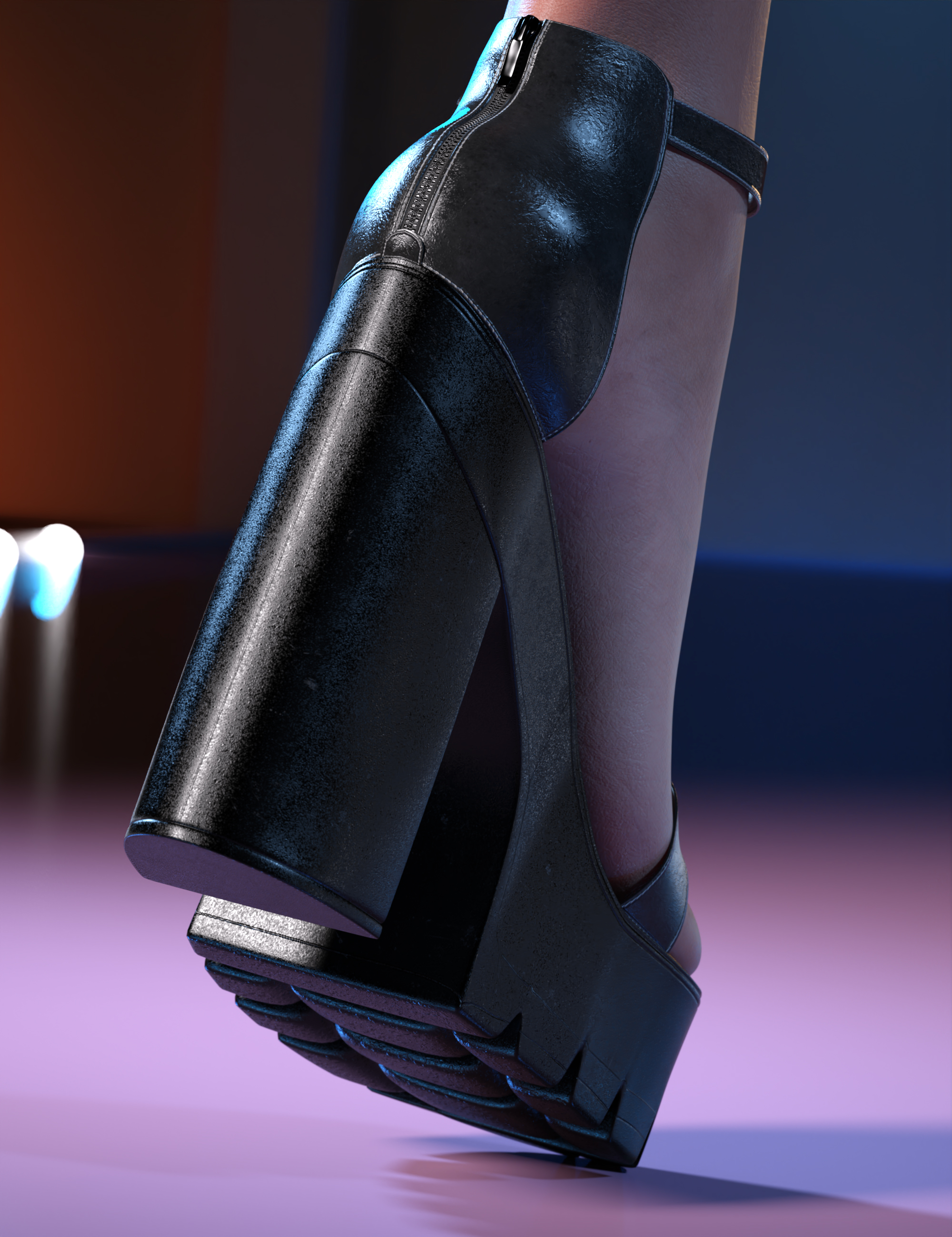 Tanya Platform Heels for Genesis 9 | Daz 3D