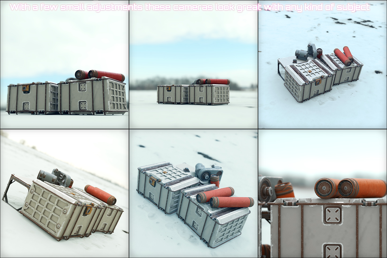 ARTful Cameras and Poses for Genesis 9, 8.1, and 8 | Daz 3D