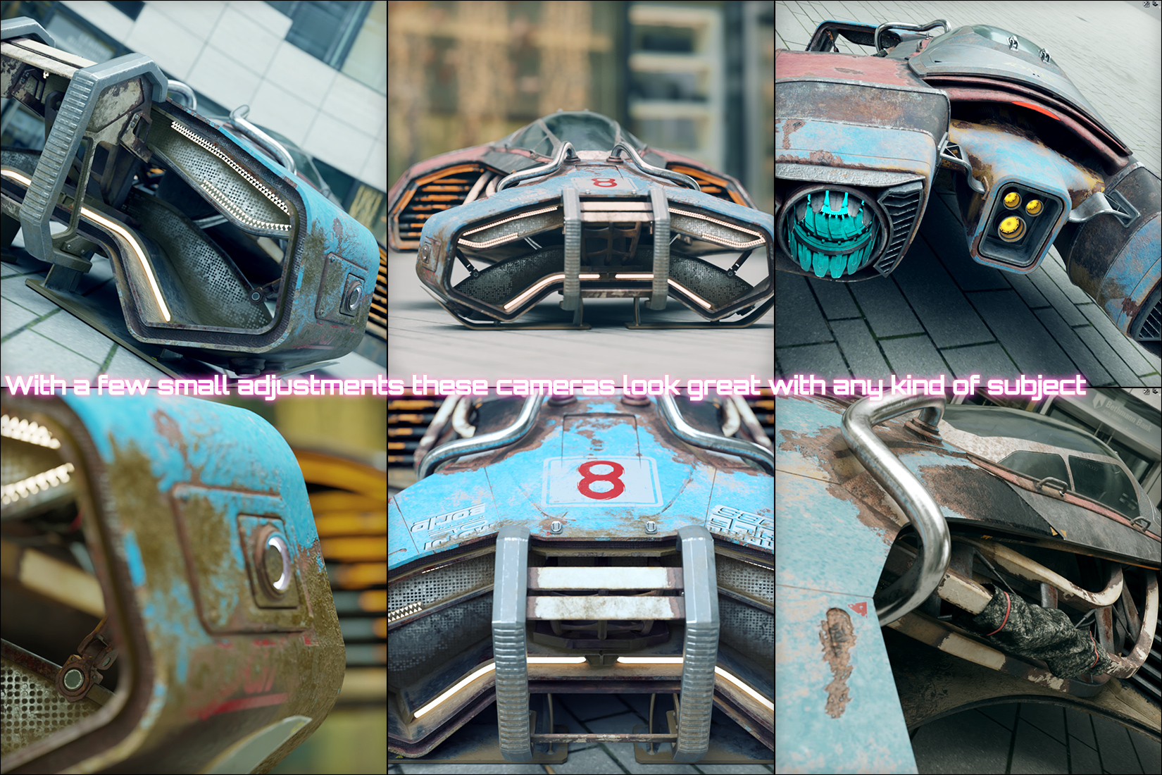 ARTful Cameras and Poses for Genesis 9, 8.1, and 8 | Daz 3D