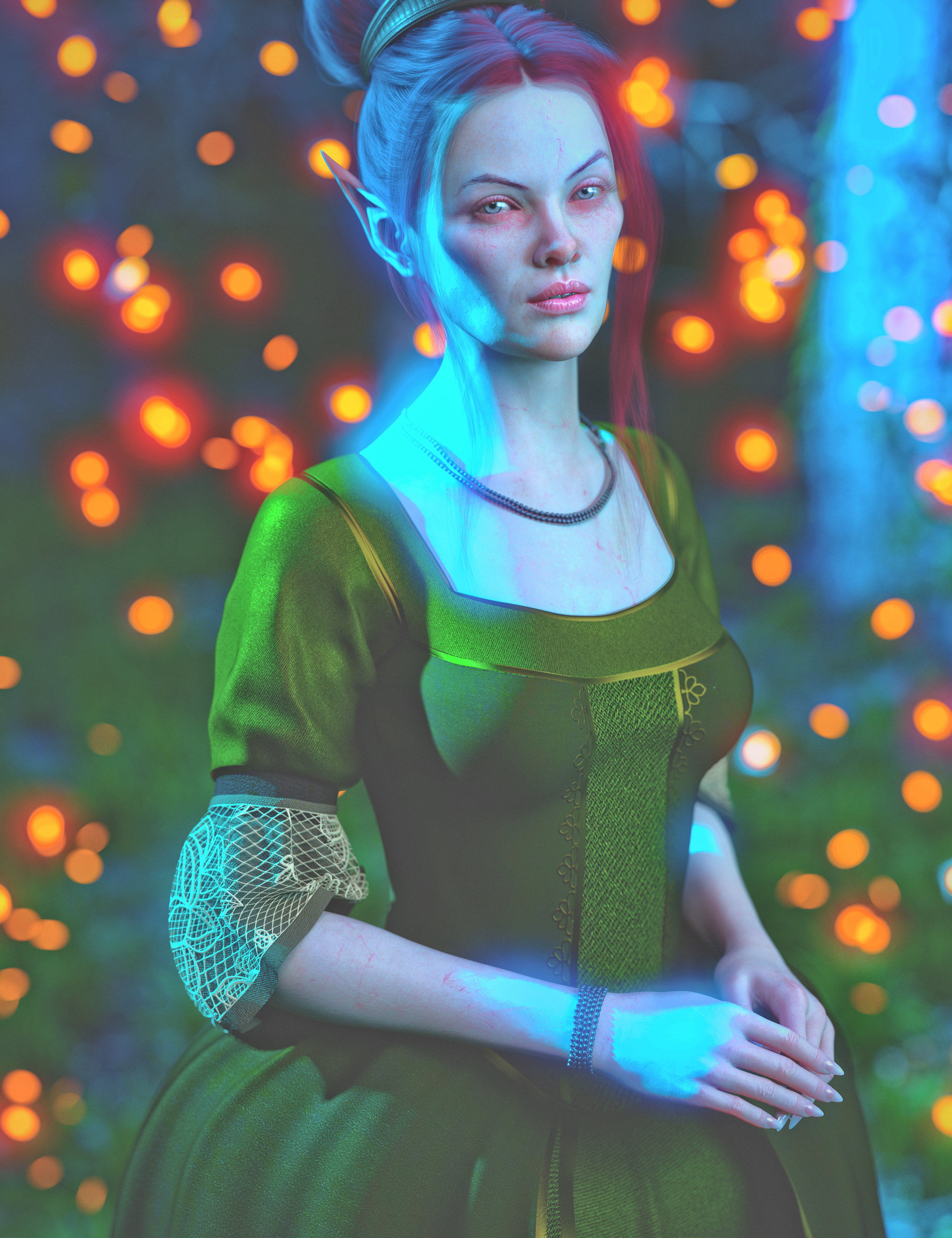 EM3D Prudence HD Dark Fairy Prudence Add-On | Daz 3D