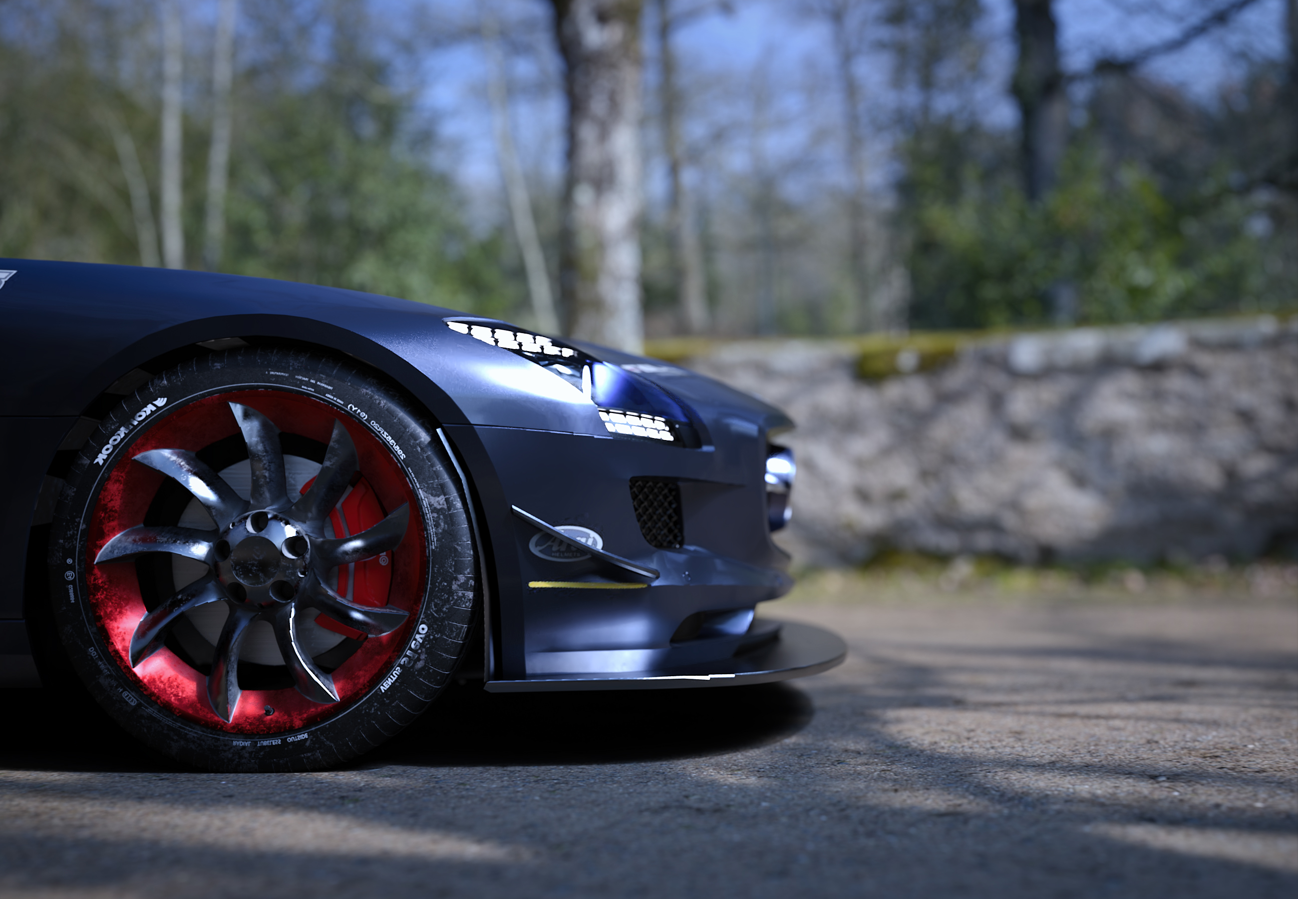 UltraHD Iray HDRI With DOF - Winter Park | Daz 3D