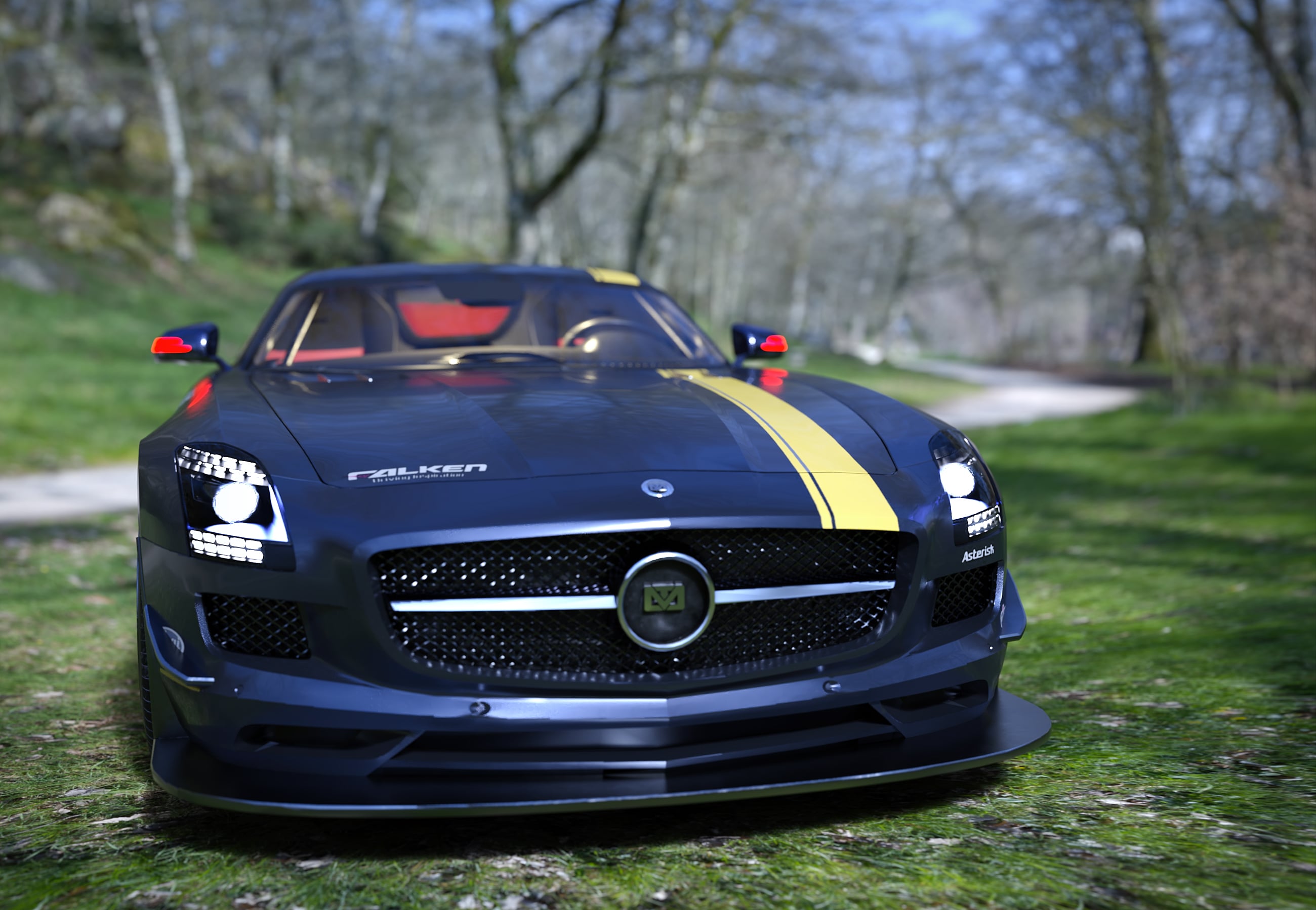 UltraHD Iray HDRI With DOF - Winter Park | Daz 3D