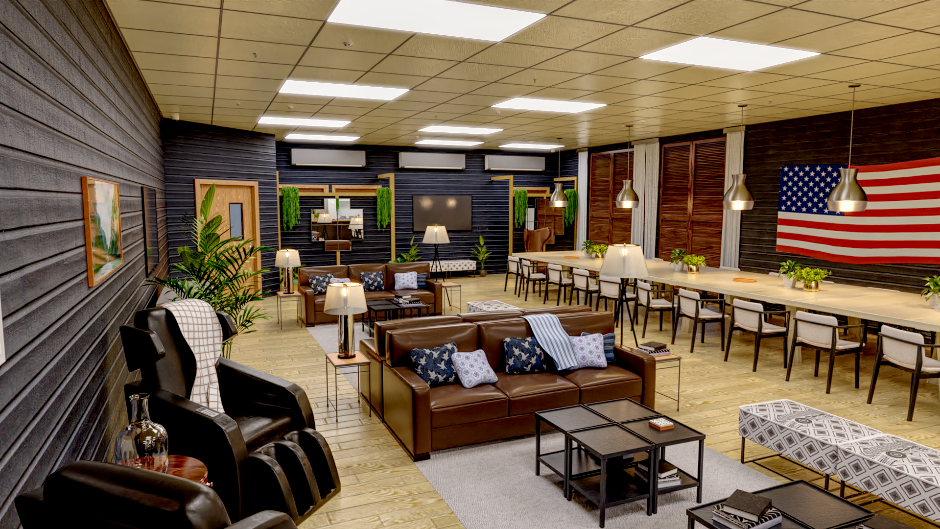 HS Faculty Lounge | Daz 3D