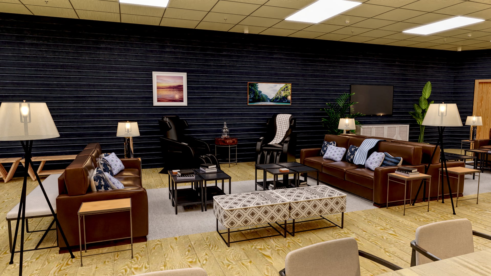 HS Faculty Lounge | Daz 3D