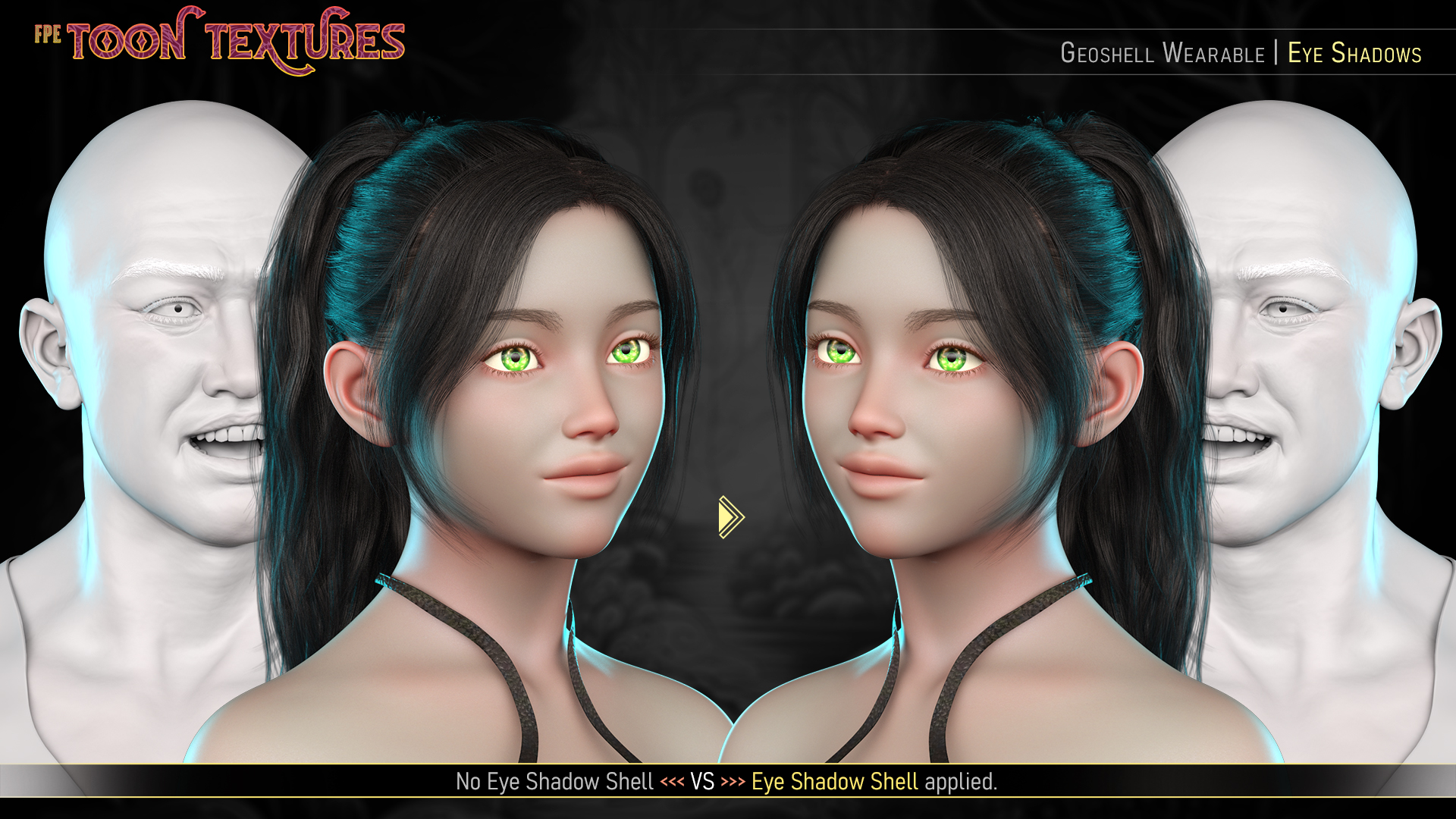 FPE Toon Textures for Genesis 9 | Daz 3D