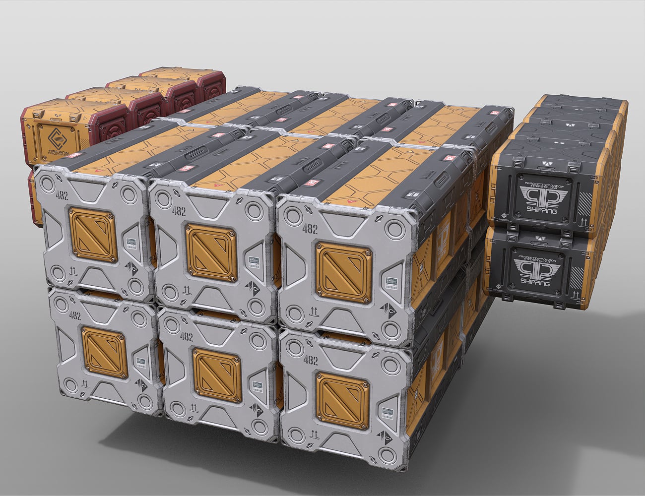 Light Transport Ship | Daz 3D