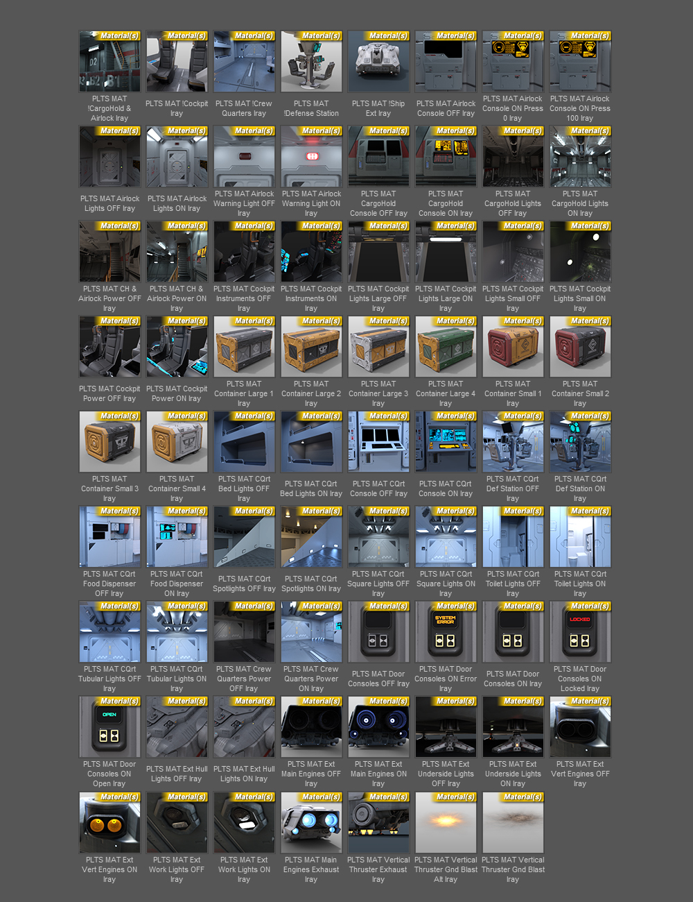 Light Transport Ship | Daz 3D