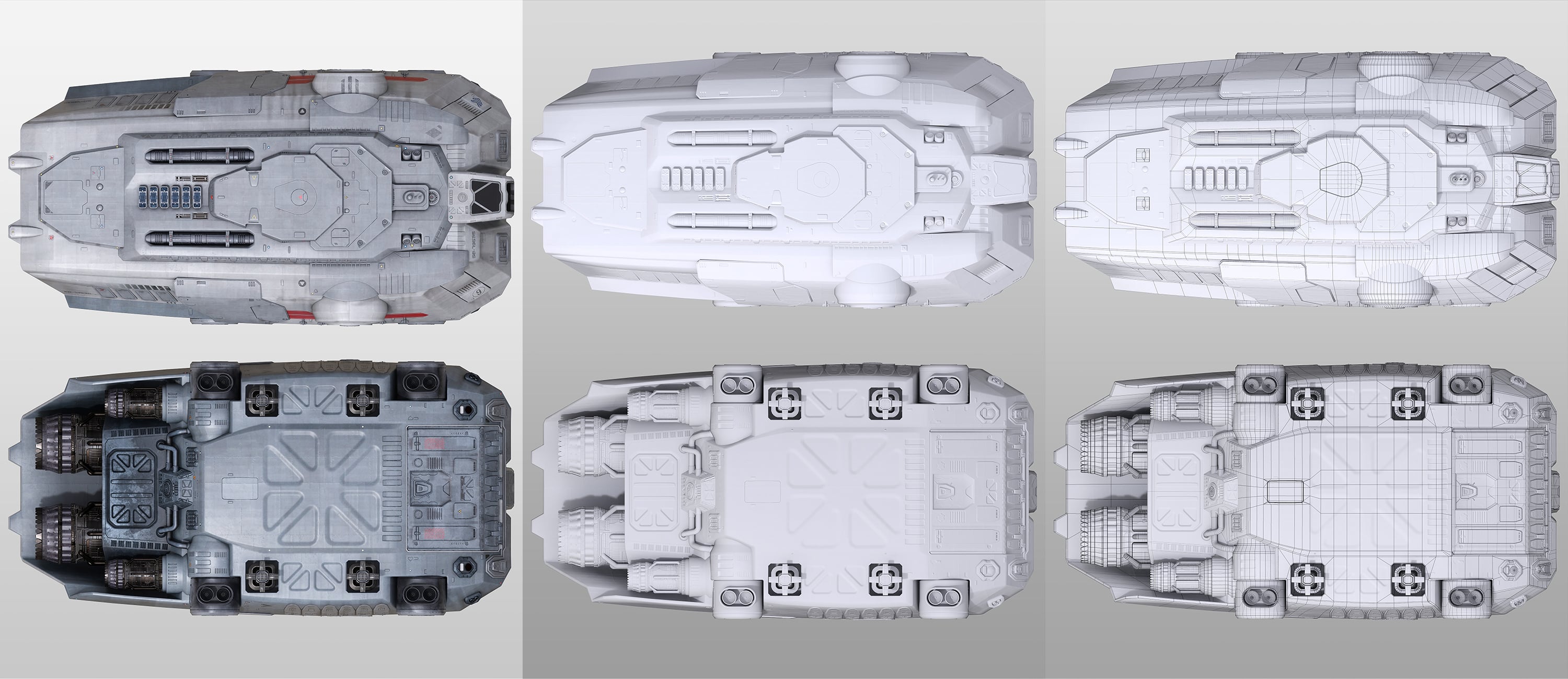 Light Transport Ship | Daz 3D