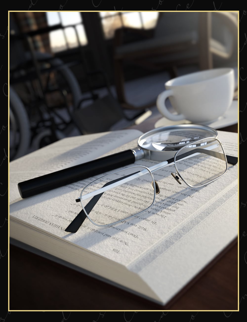 Everyday Senior Citizen Props | Daz 3D