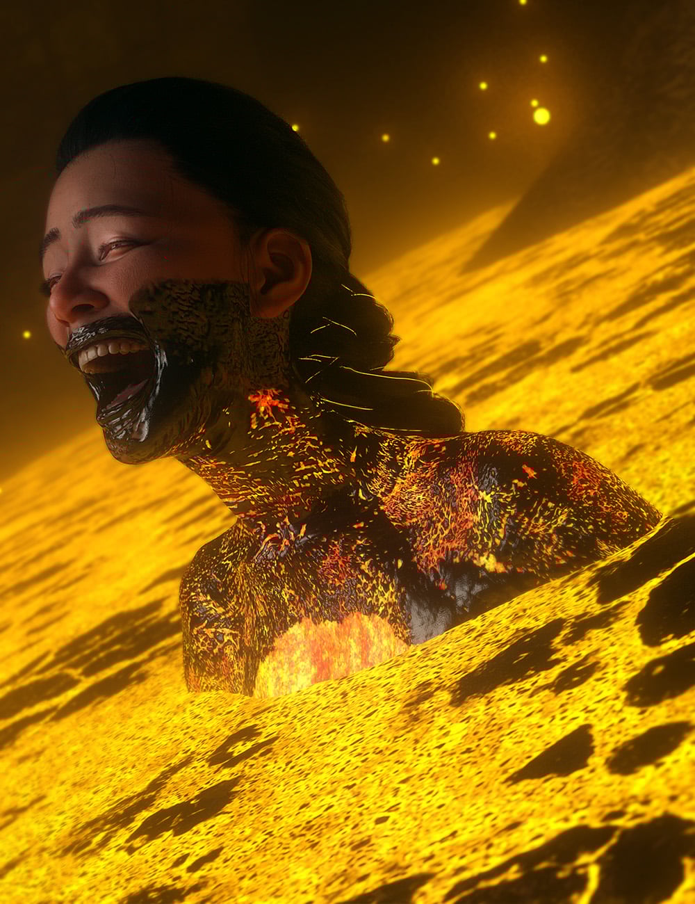 Magma Skin Builder Genesis 9 | Daz 3D