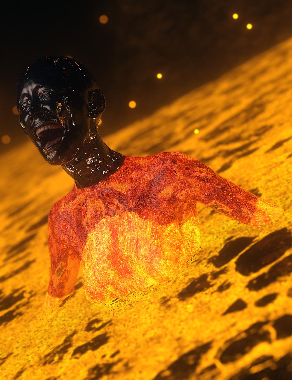Magma Skin Builder Genesis 9 | Daz 3D