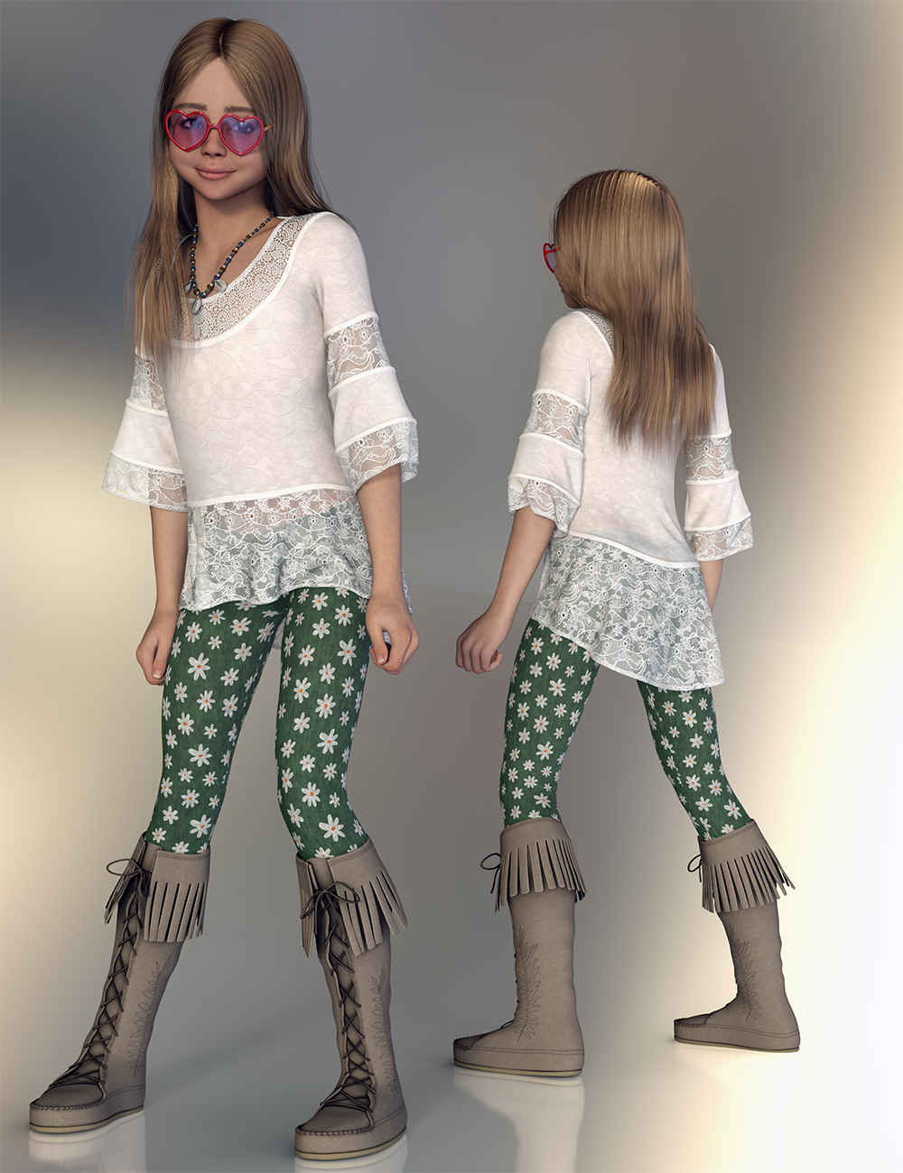 Brooklyn dForce Clothing and Accessory for Genesis 9 | Daz 3D