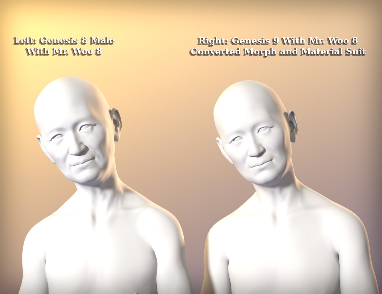 RSSY Character Converter Genesis 8 and 8.1 Male to Genesis 9 | Daz 3D