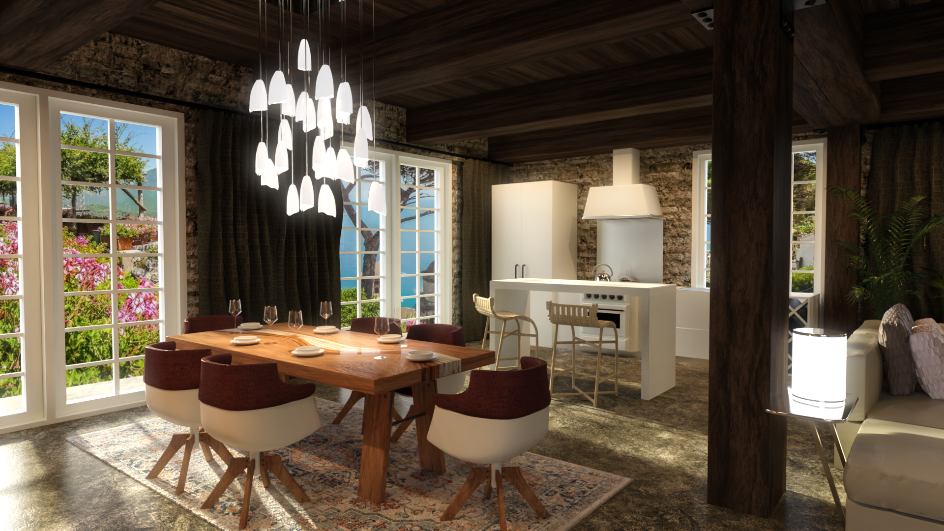 Mediterranean Rustic Home | Daz 3D