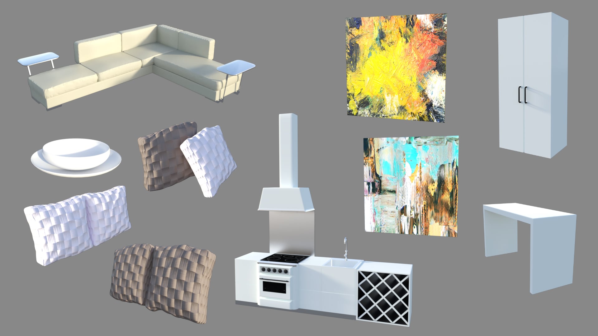 Mediterranean Rustic Home | Daz 3D