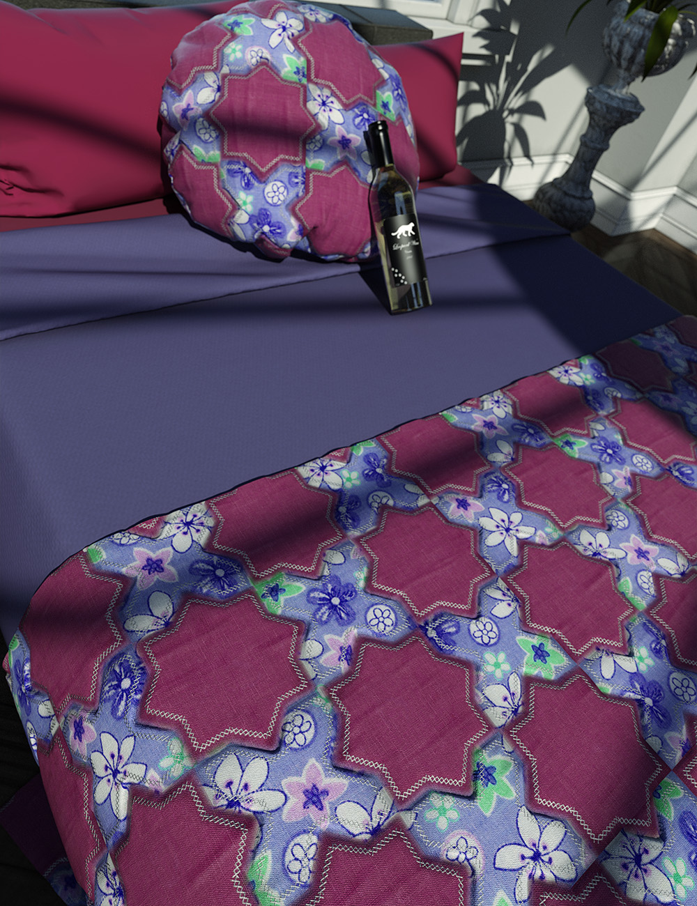 Patchwork Quilt Iray Shaders Vol 3 | Daz 3D