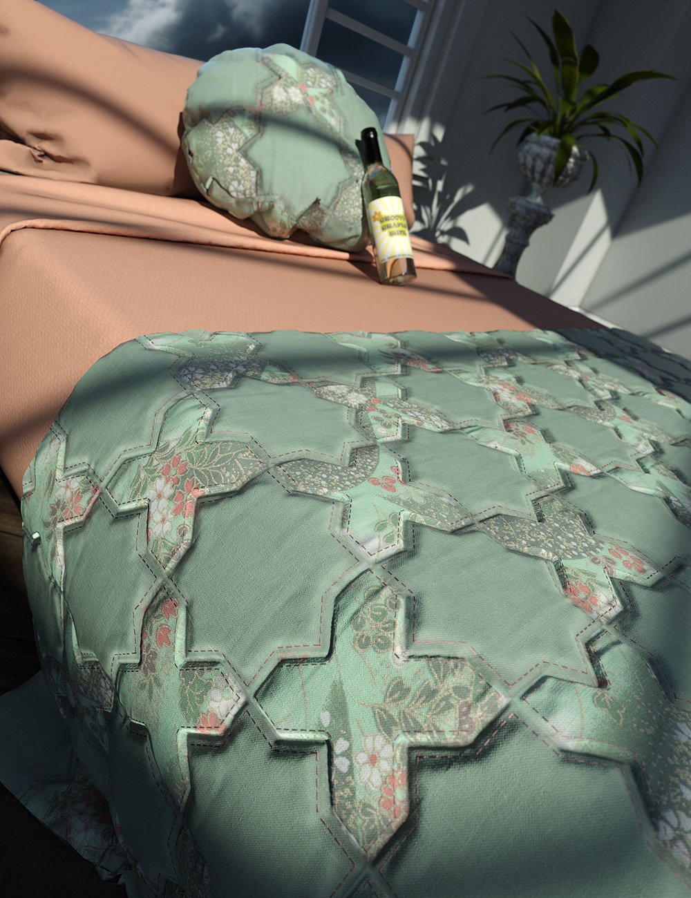 Patchwork Quilt Iray Shaders Vol 3 | Daz 3D