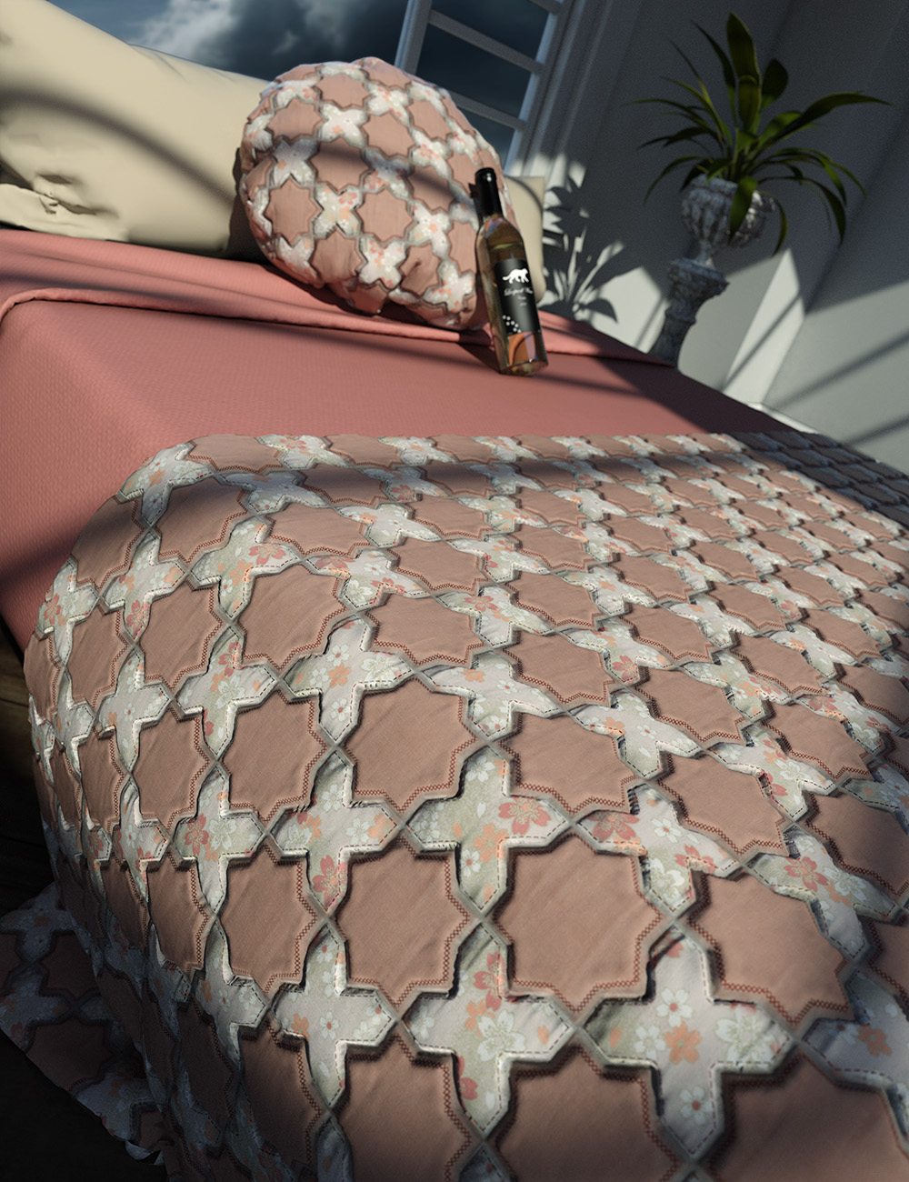 Patchwork Quilt Iray Shaders Vol 3 | Daz 3D